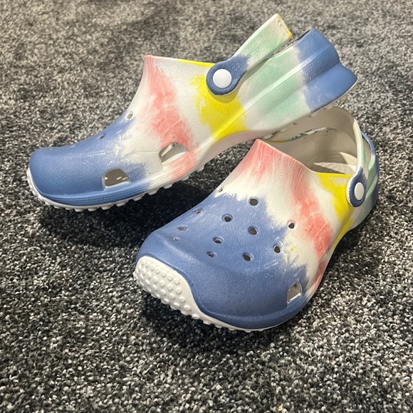 Shoes | Simply Southern Tie Dye Clogs | Poshmark